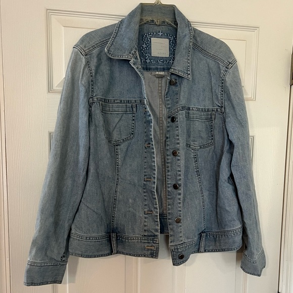 J. Jill | Jackets & Coats | Jjill Light Denim Jacket | Poshmark